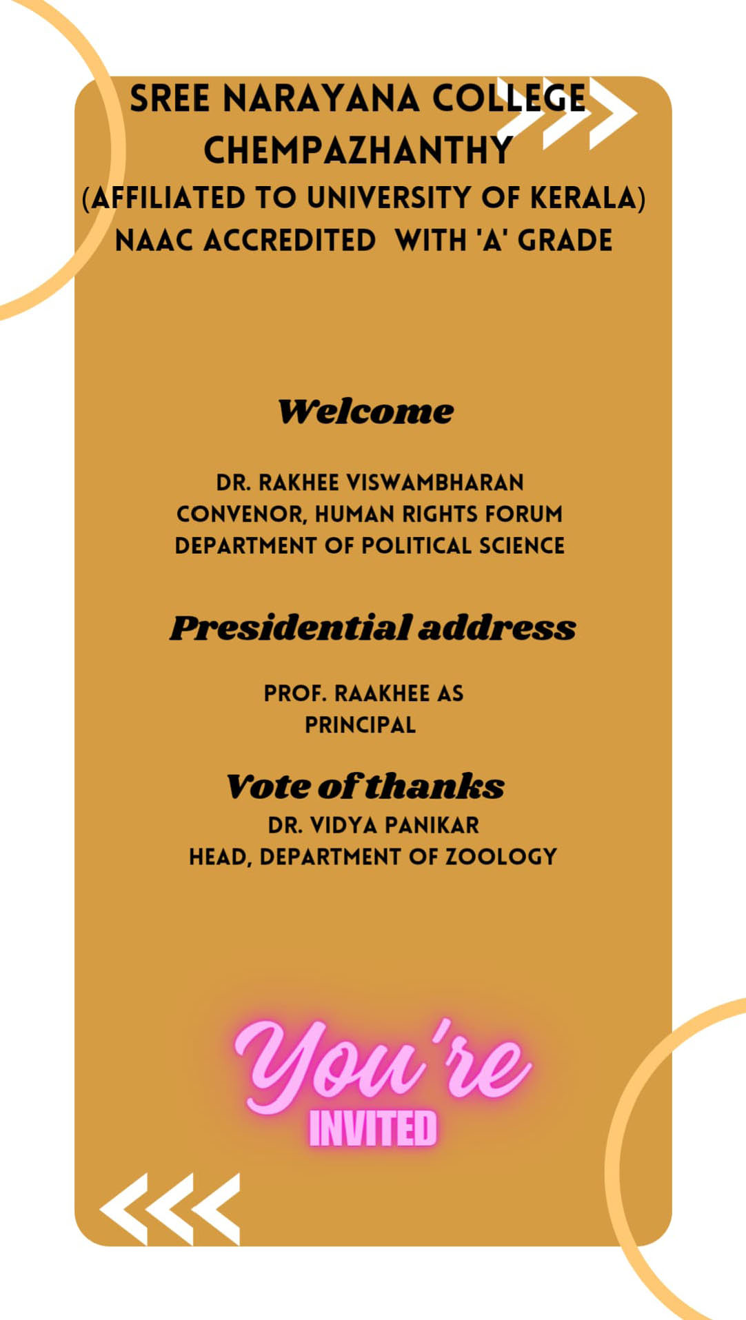 Welcome to the official website of SN College Chempazhanthy