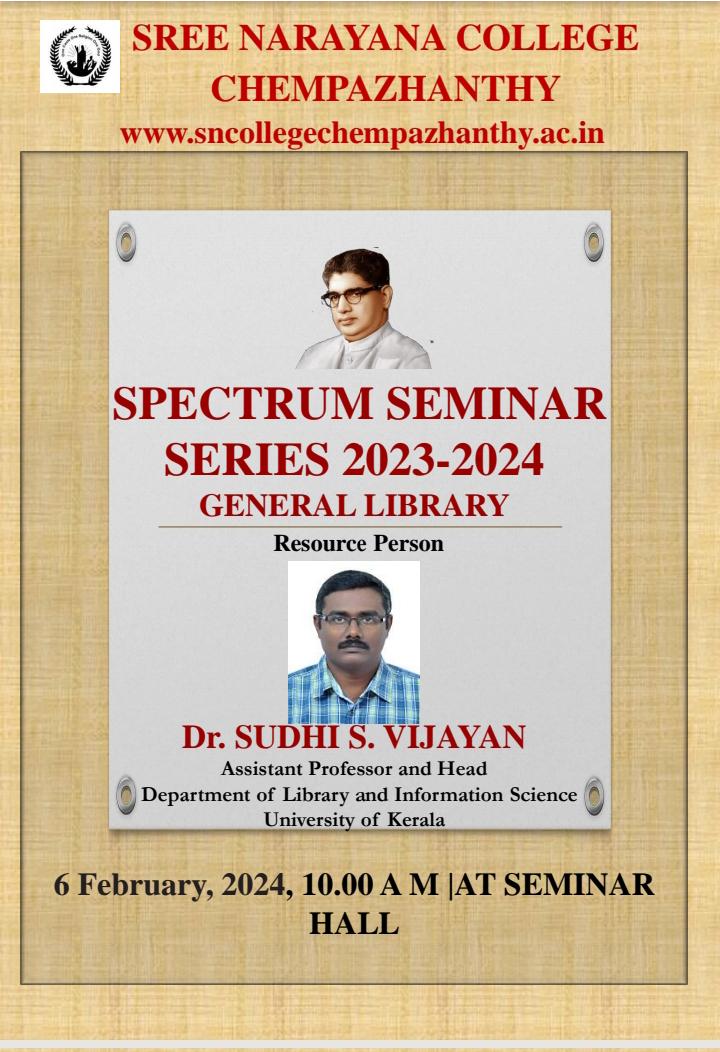 Welcome to the official website of SN College Chempazhanthy